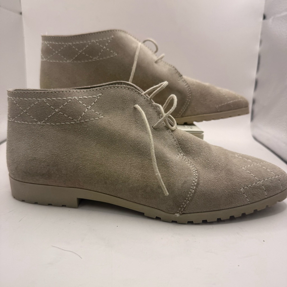 Buskens | Shoes | Vintage Buskens 9s 75 Suede Gray Beige Boot | Poshmark